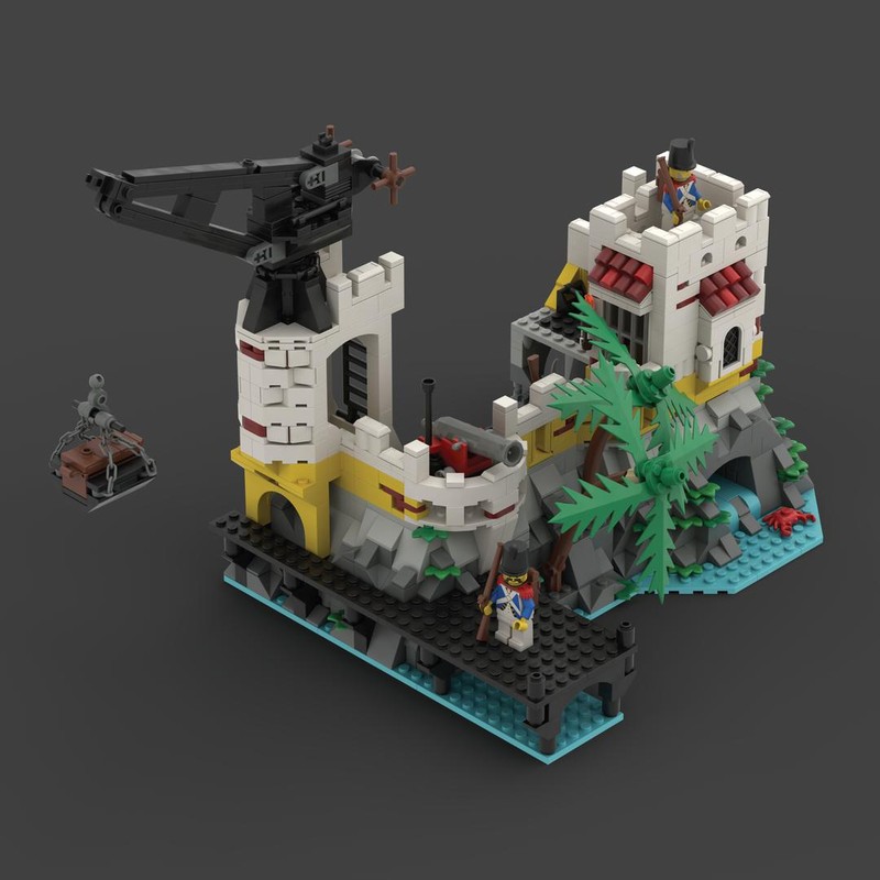 LEGO MOC Dock Expansion: Eldorado Fortress (10320) by ...