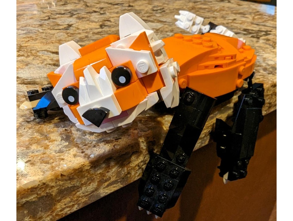 Lego Moc Red Panda By Snugglepanda Rebrickable Build With Lego