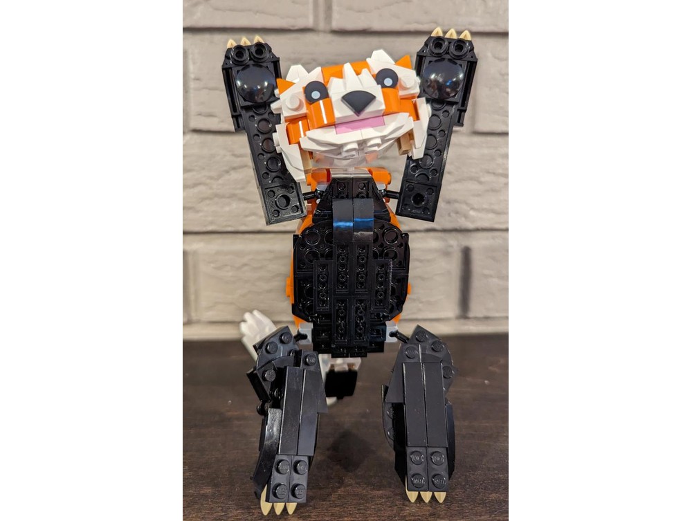Lego Moc Red Panda By Snugglepanda Rebrickable Build With Lego