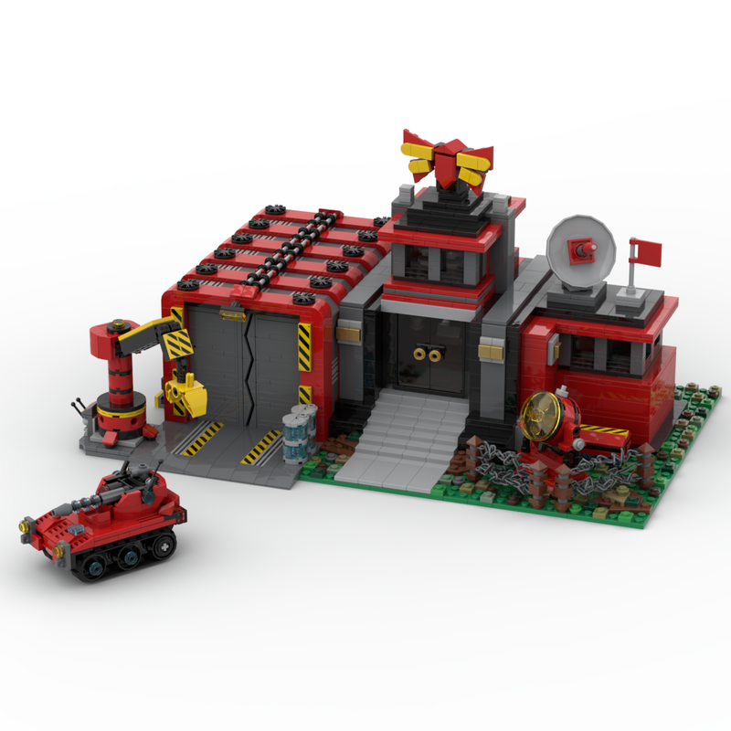LEGO MOC Command Centre (HQ) by HardytheDoggo | Rebrickable - Build with LEGO