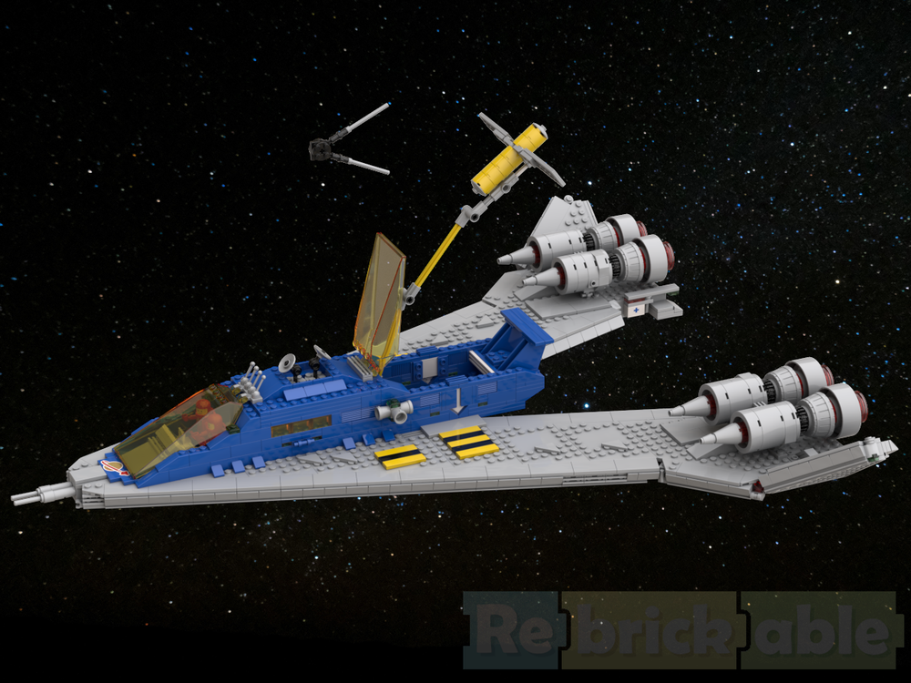 LEGO MOC Galaxy Lambda I & II from 3x 10497 Galaxy Explorer by ...