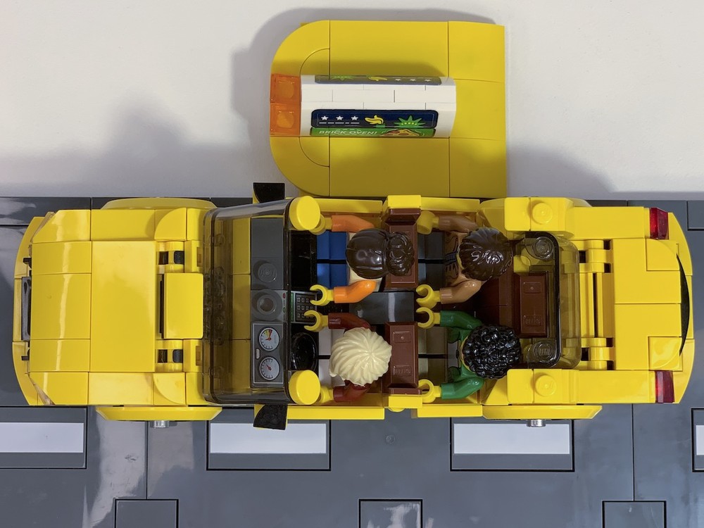 LEGO MOC Yellow Cab #1 | Full-Size Taxi | 6-wide car series by ...