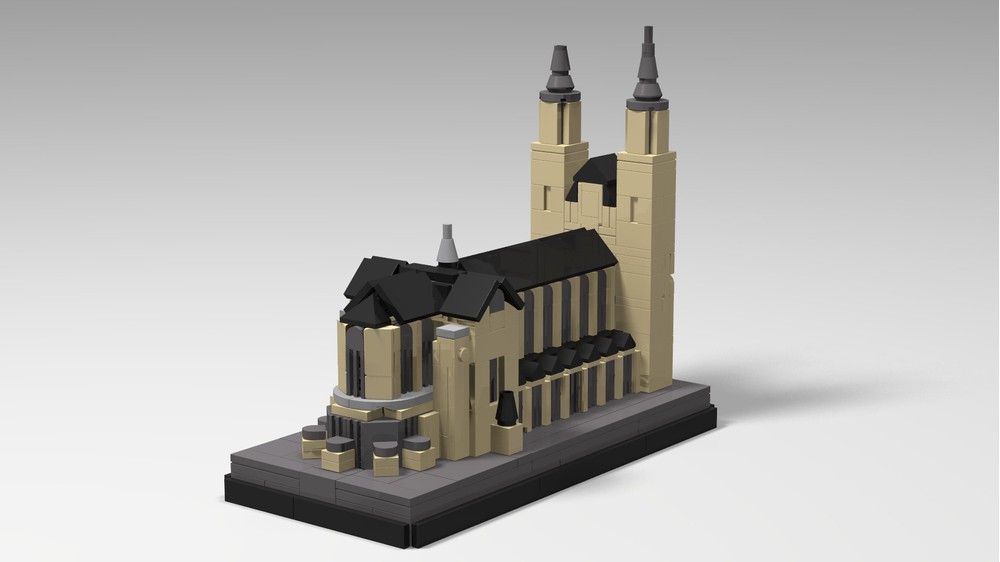 LEGO MOC Magdeburg Cathedral by tralux21 | Rebrickable - Build with LEGO