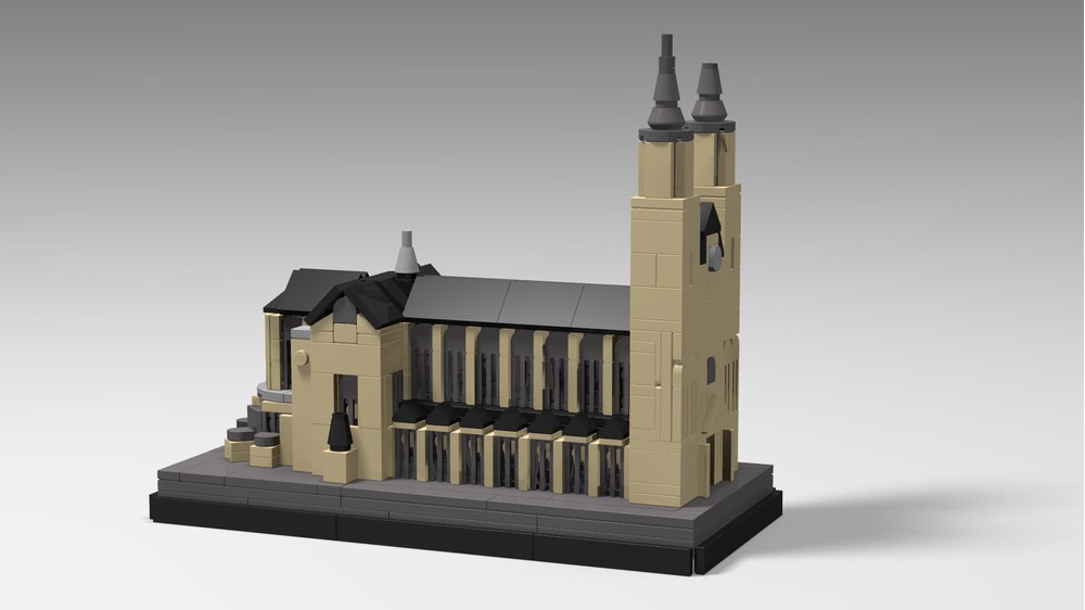 LEGO MOC Magdeburg Cathedral by tralux21 | Rebrickable - Build with LEGO