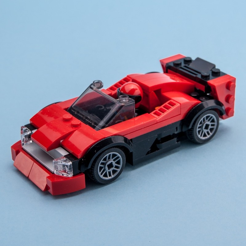 LEGO MOC 60395 Red Bullet by Keep On Bricking | Rebrickable - Build ...