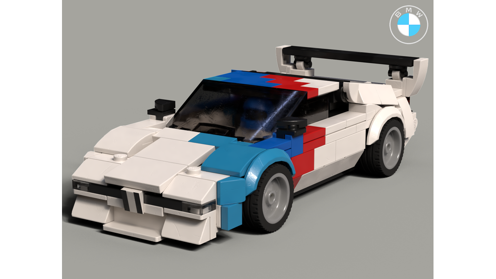 LEGO MOC BMW M1 Procar by Circas | Rebrickable - Build with LEGO