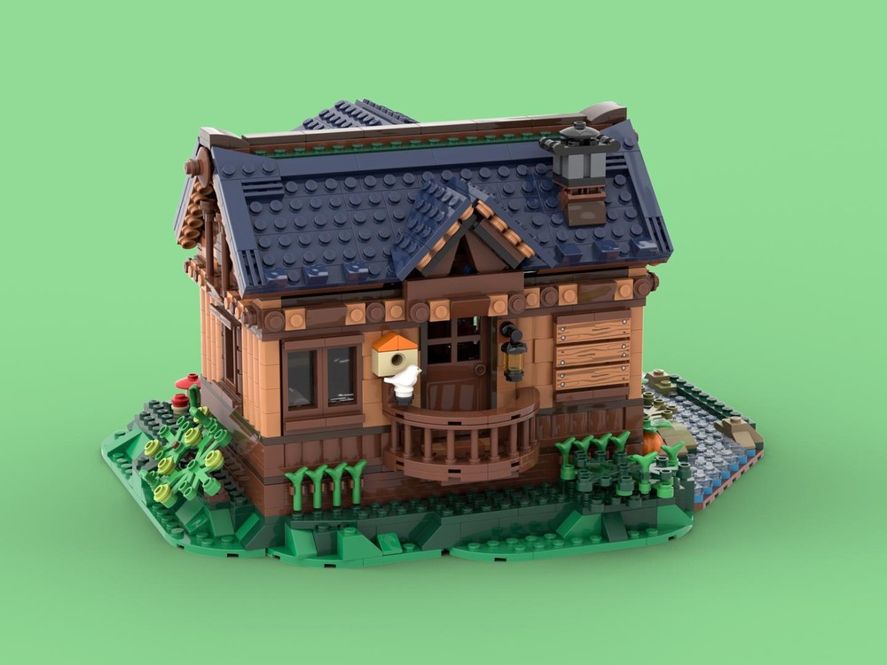 Lego Moc Creek Hut 21318 Tree House Alternative Build By Pl Mocs