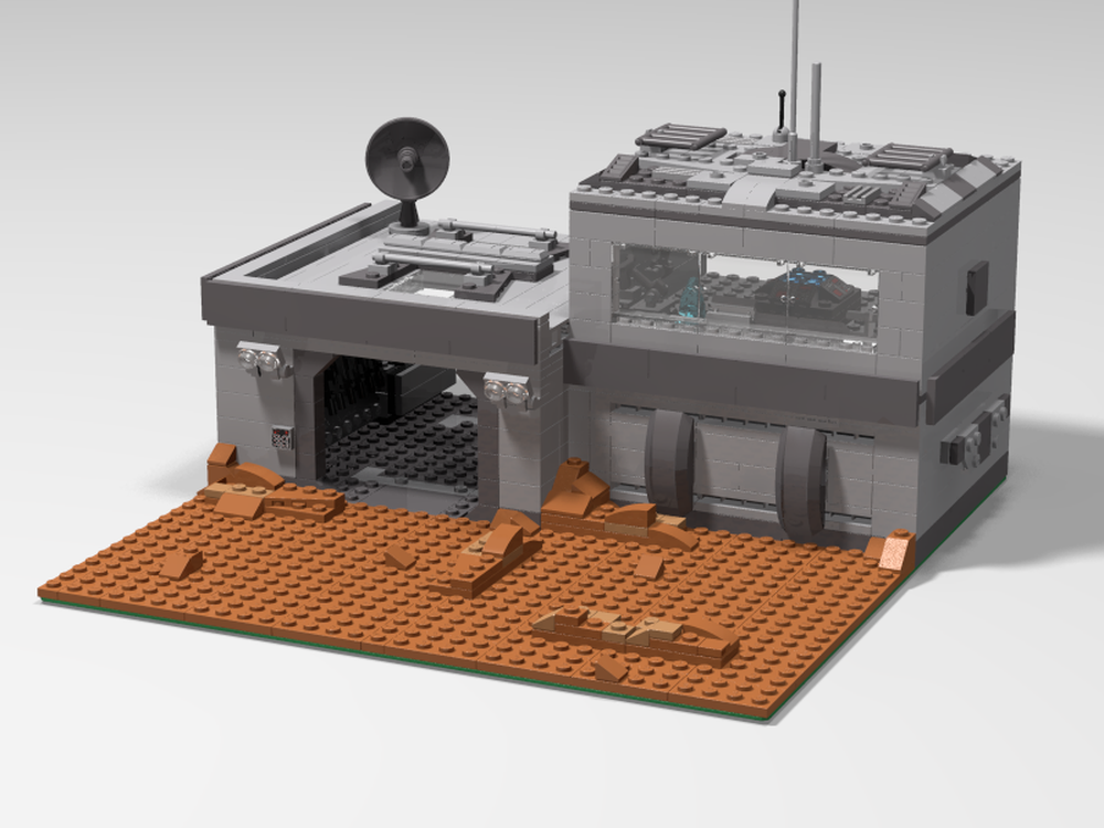 LEGO MOC Clone Base(Geonosis) by Thorbi | Rebrickable - Build with LEGO
