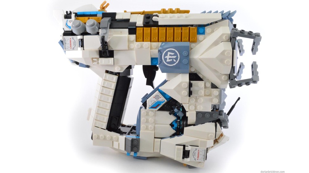 LEGO MOC-154049 TITAN GUN by dorianbricktron | Rebrickable - Build with ...