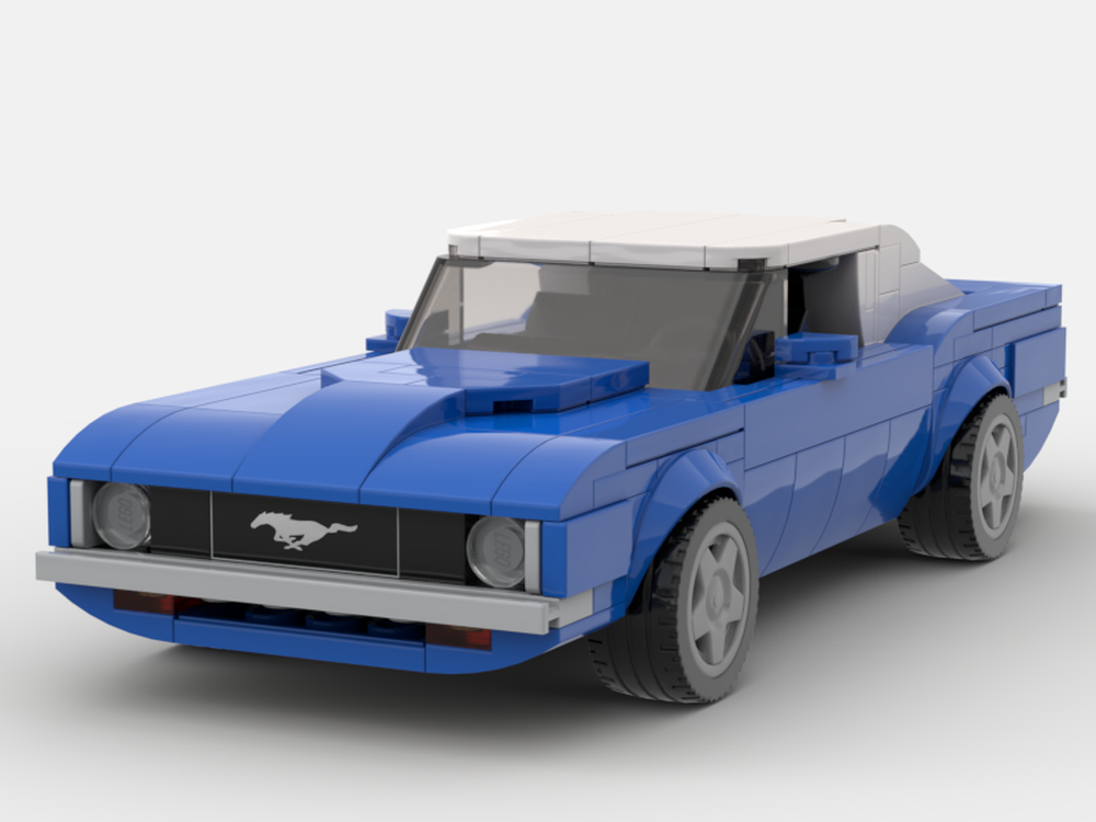 LEGO MOC 1971 Ford Mustang Mach-1 351 ''Mustang Grande'' by KineticKit ...