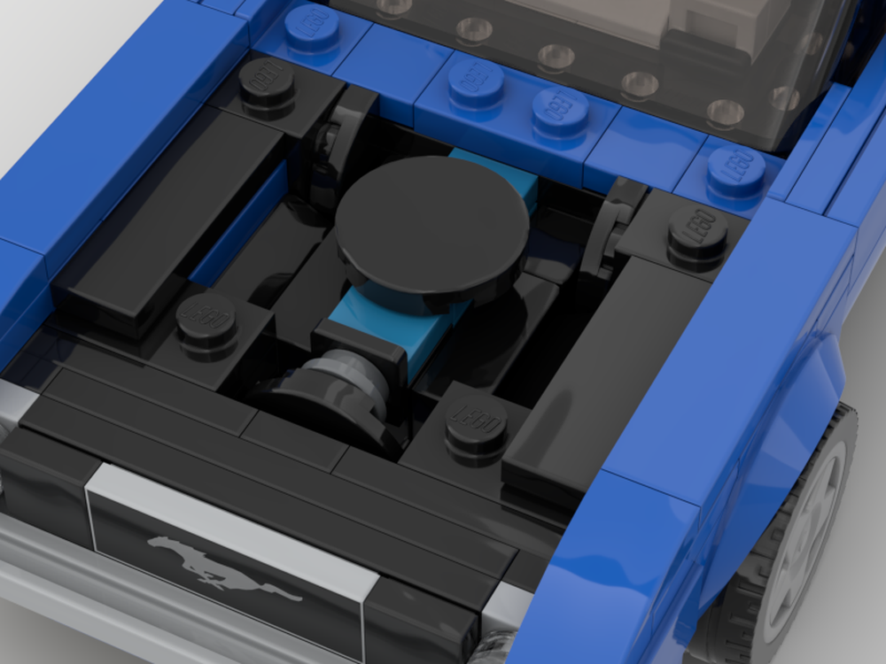 LEGO MOC 1971 Ford Mustang Mach-1 351 ''Mustang Grande'' by KineticKit ...