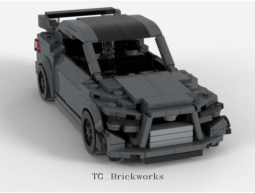Lego Moc Mitsubishi Evo 10 By Tgbrickworks Rebrickable Build With Lego
