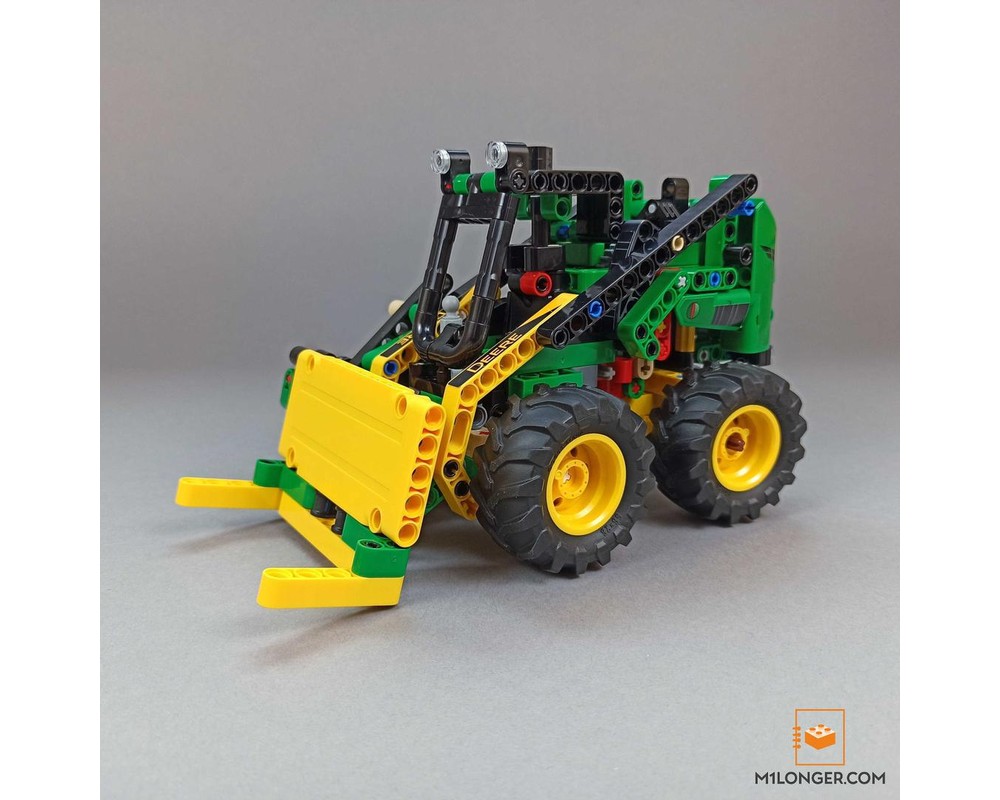 Lego Moc 42136 Compact Loader By Mlonger Rebrickable Build With Lego