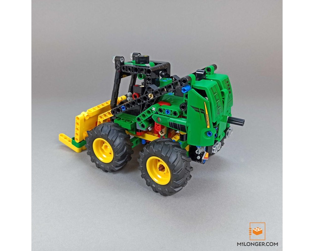 Lego Moc 42136 Compact Loader By Mlonger Rebrickable Build With Lego
