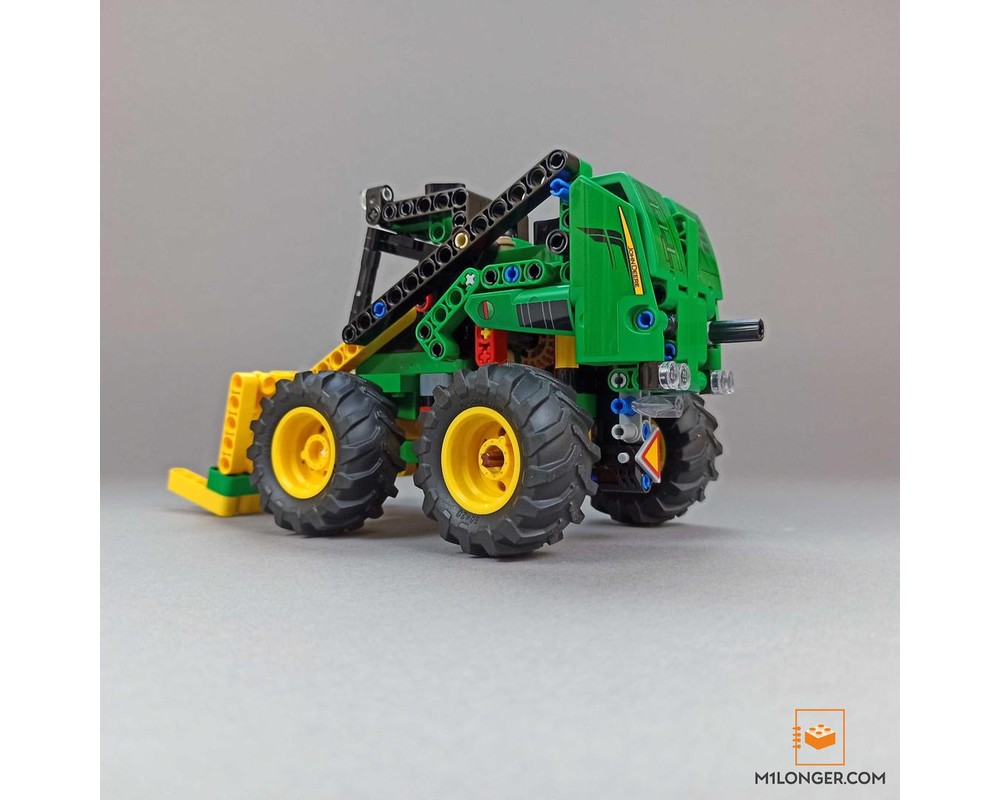 Lego Moc 42136 Compact Loader By Mlonger Rebrickable Build With Lego