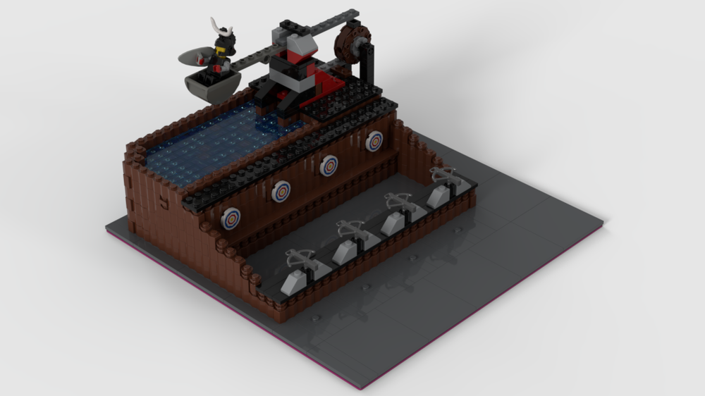 LEGO MOC LEGOLAND Game Catapult by Legodudelol9a | Rebrickable - Build ...