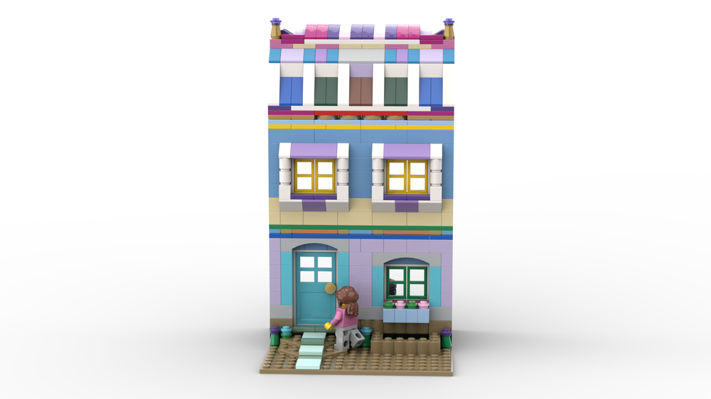 LEGO MOC-154084 11717 Modular doll house by Lenarex | Rebrickable ...