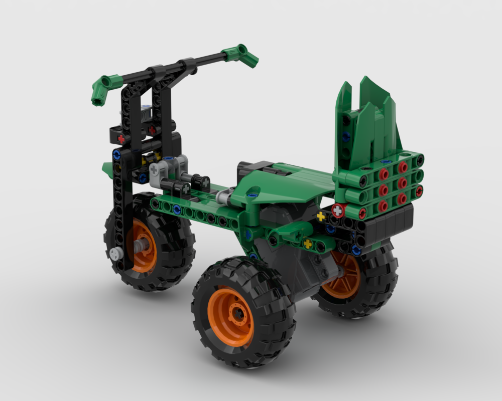 Lego Moc Tricycle 42149 Alternative By Erikgs Rebrickable Build