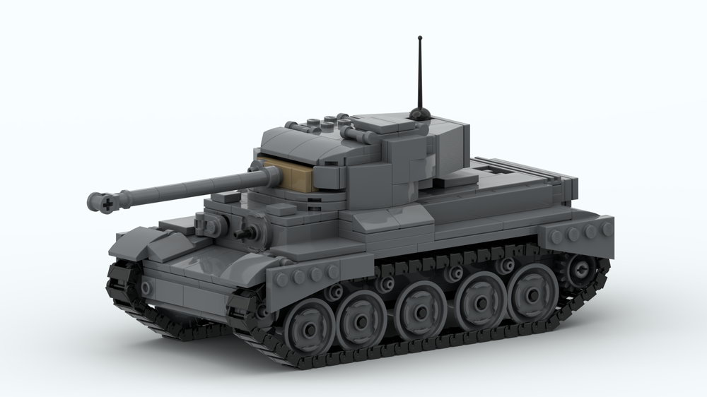 LEGO MOC A34 Comet by Isubuilds | Rebrickable - Build with LEGO