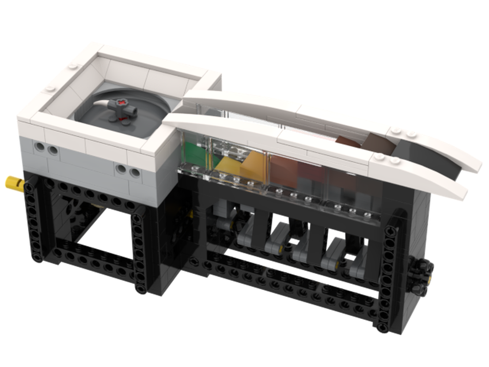 LEGO MOC GCB Old Color Starter Stepper (narrow) Shared Power by ...