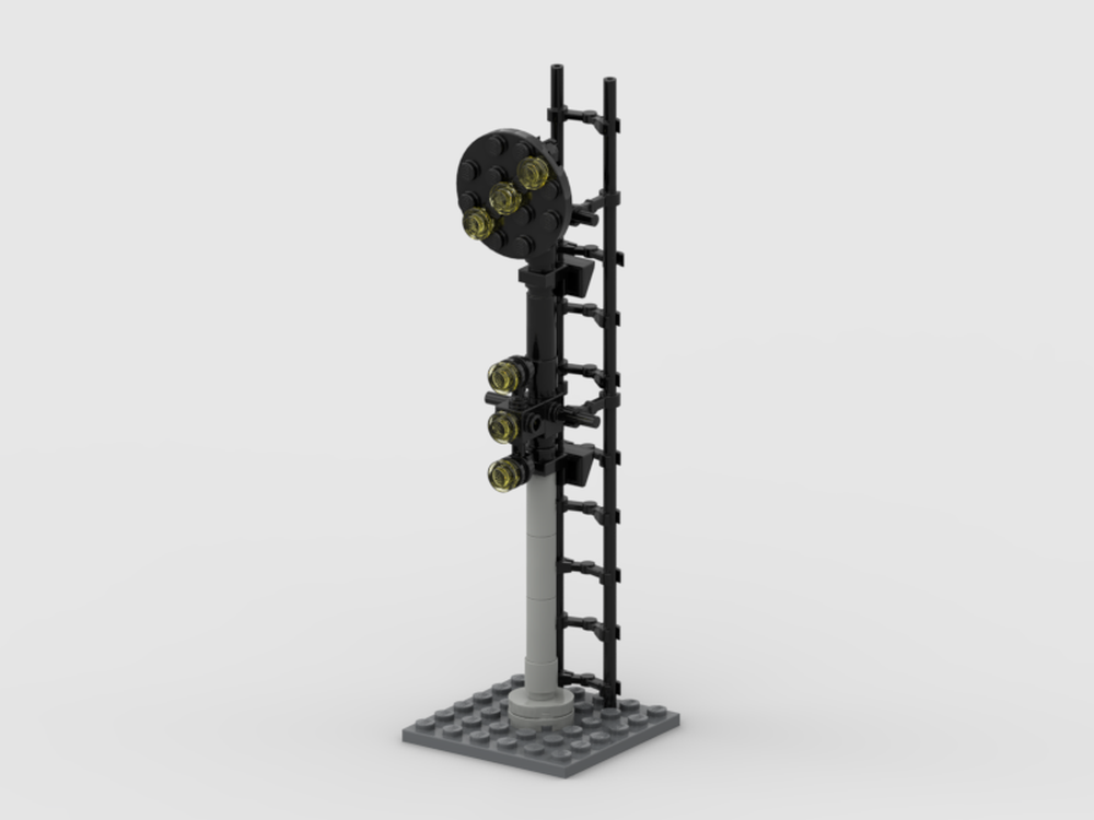 LEGO MOC Pennsylvania Railroad Signal by Pacific_Bricks44 | Rebrickable ...