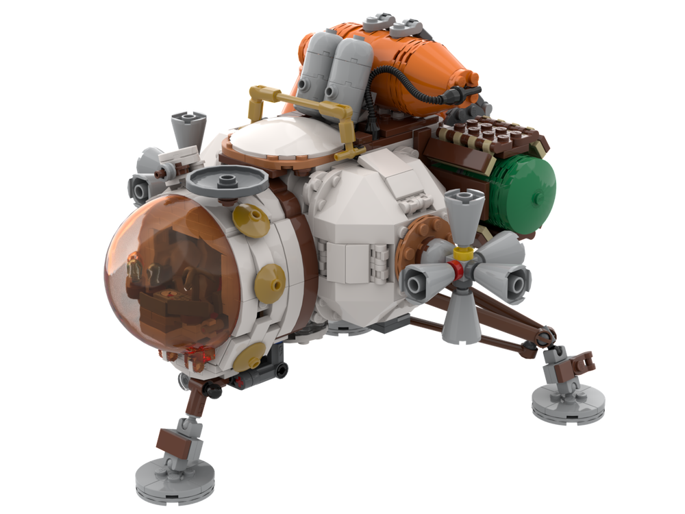 LEGO MOC Outer Wilds Ship by kermith72 | Rebrickable - Build with LEGO