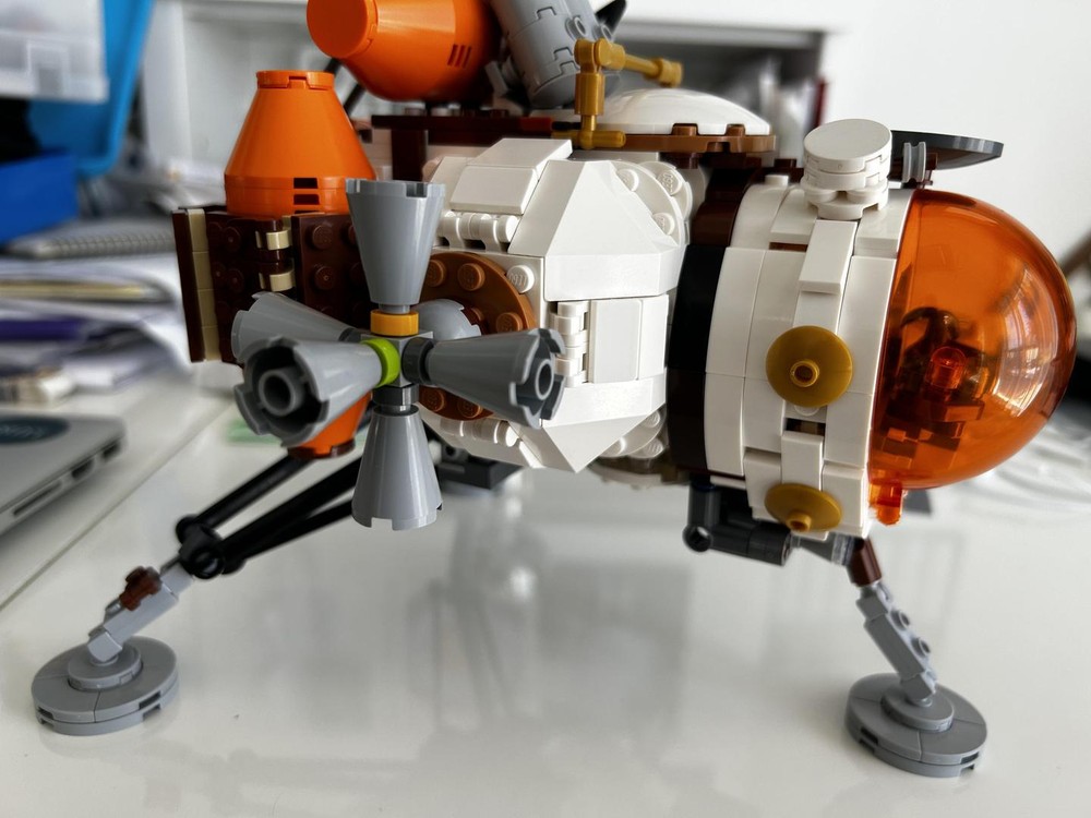 Lego Moc Outer Wilds Ship By Kermith72 Rebrickable Build With Lego