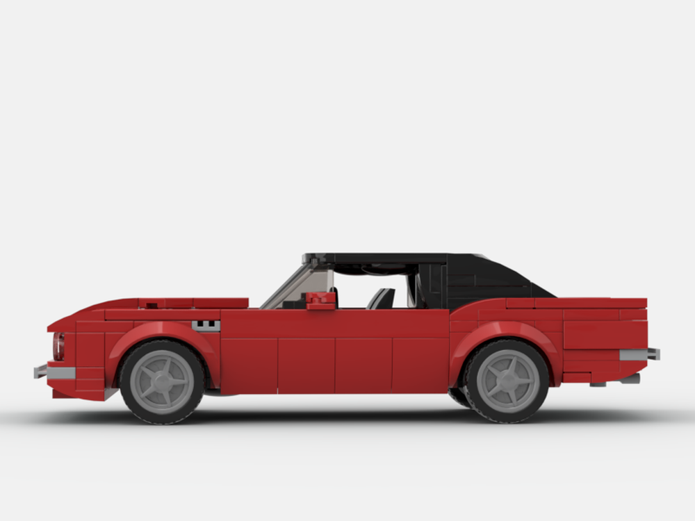 Lego Moc 1971 Plymouth Barracuda 440 By Kinetickit Rebrickable