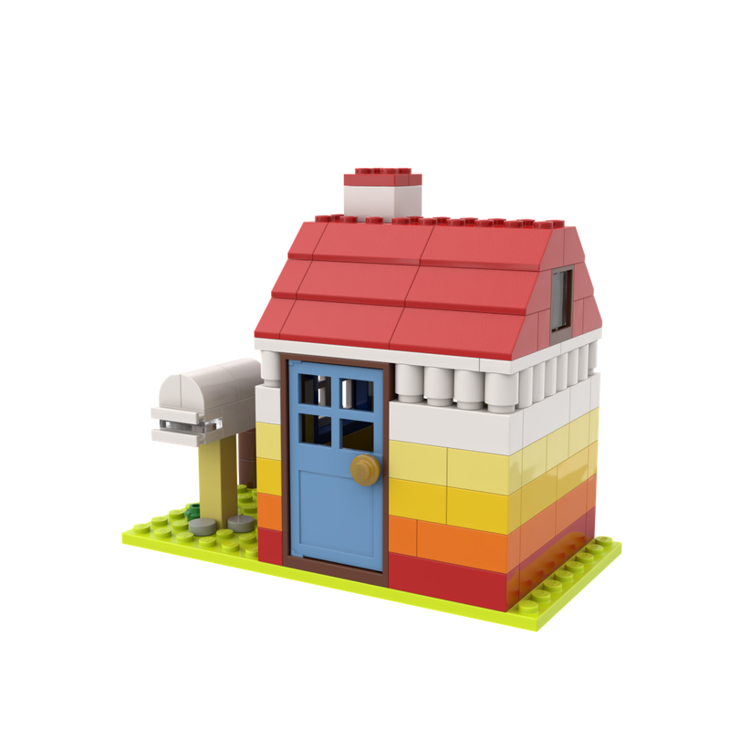 LEGO MOC 11005: Classic House by BrickAlchemist | Rebrickable - Build ...