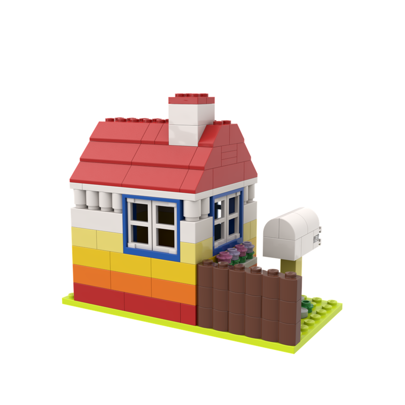 LEGO MOC 11005: Classic House by BrickAlchemist | Rebrickable - Build ...
