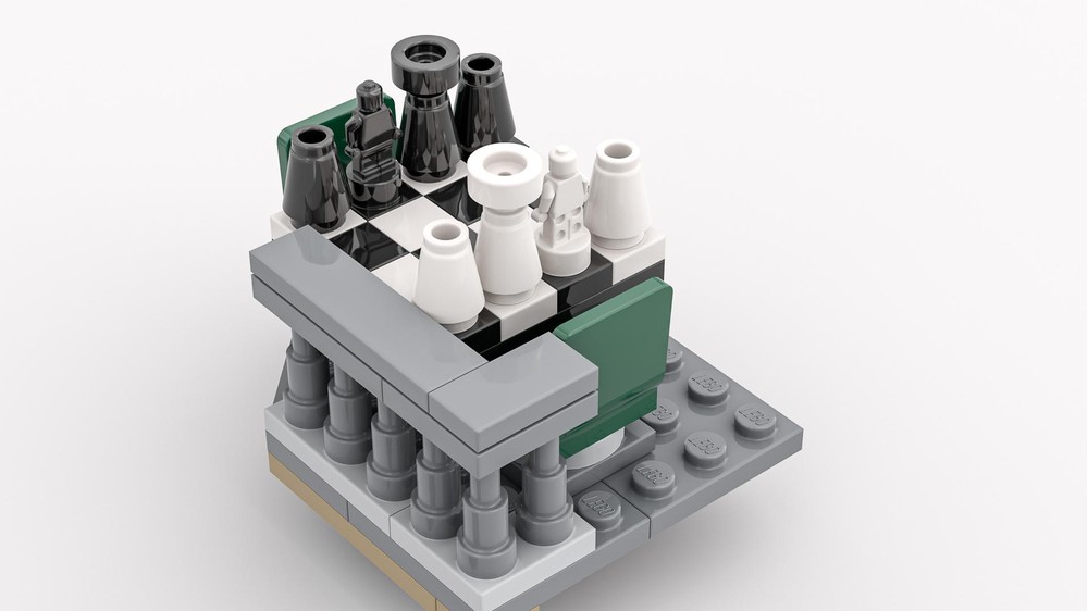 LEGO MOC Slytherin Common Room and Dorm by Butterhead | Rebrickable ...