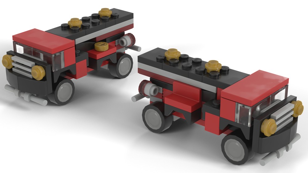 LEGO MOC Tanker Truck by jecepede | Rebrickable - Build with LEGO