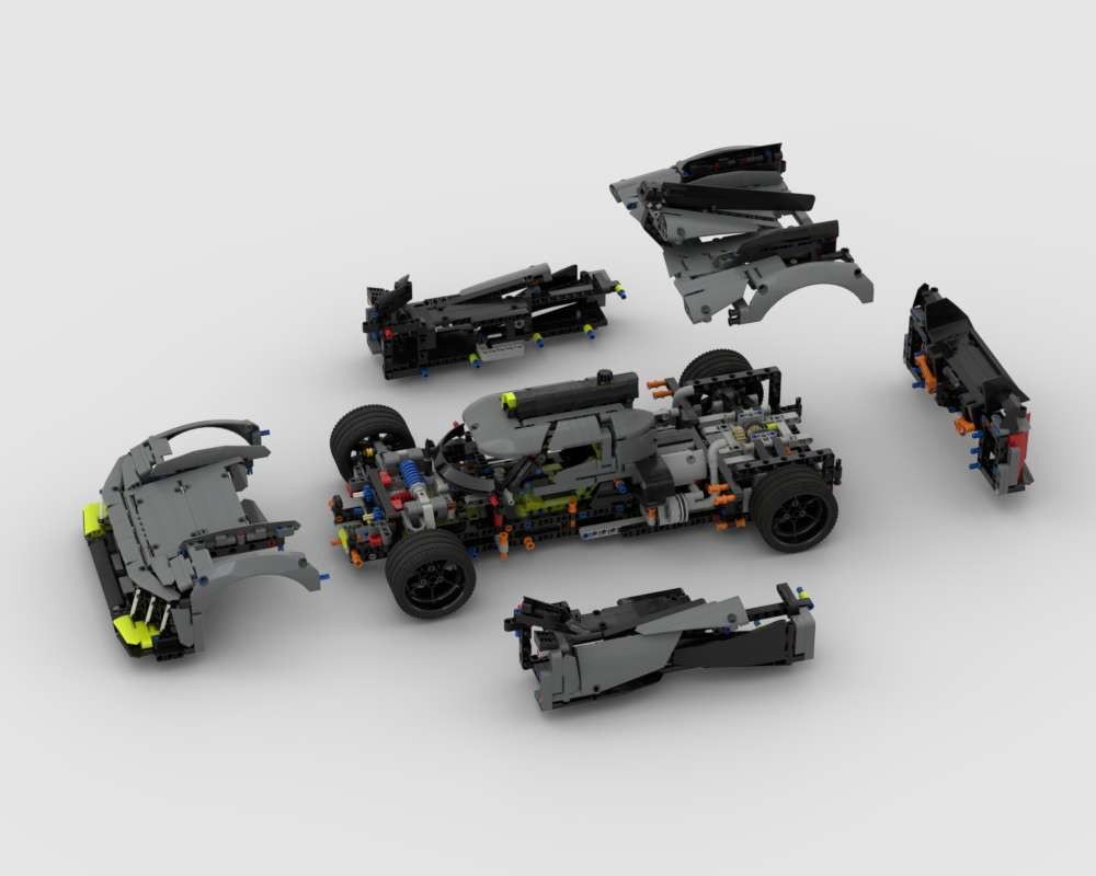 LEGO MOC 42156 modular build by EricMunsters | Rebrickable - Build with ...