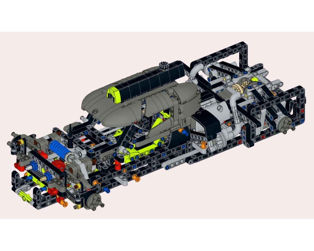 LEGO MOC 42156 modular build by EricMunsters | Rebrickable - Build with ...