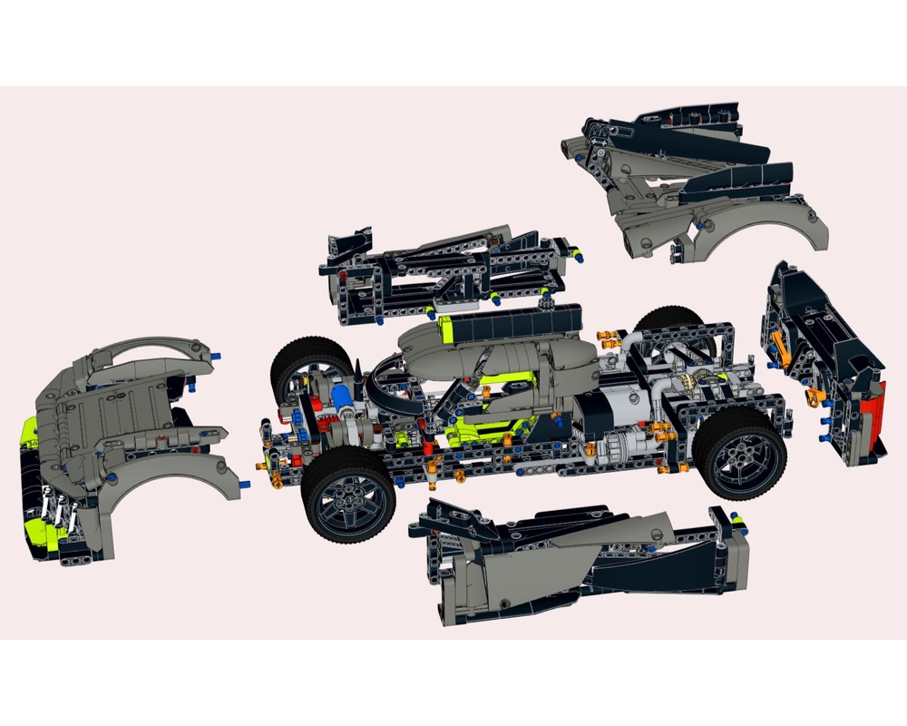 LEGO MOC 42156 modular build by EricMunsters | Rebrickable - Build with ...