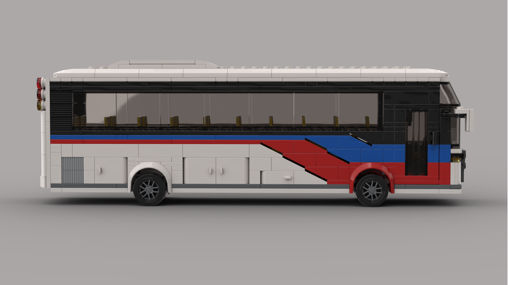 LEGO MOC Coach Bus - 02 by Yanix | Rebrickable - Build with LEGO