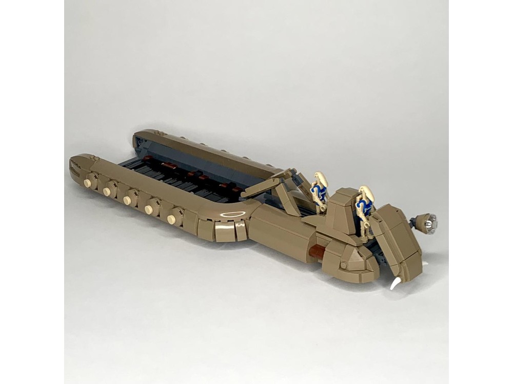 Lego Moc Ucs Platoon Attack Craft With Droid Rack By Theminikitguy