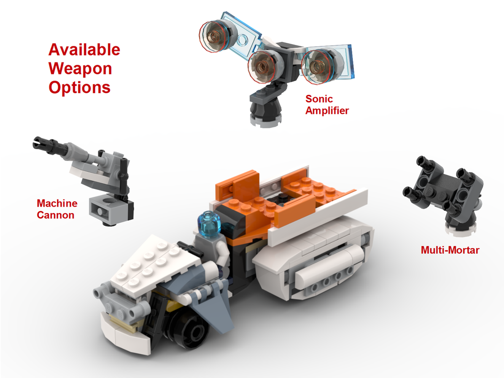 LEGO MOC Cyber Half-Track, 31111+31134 Alternate Build by Macharius ...