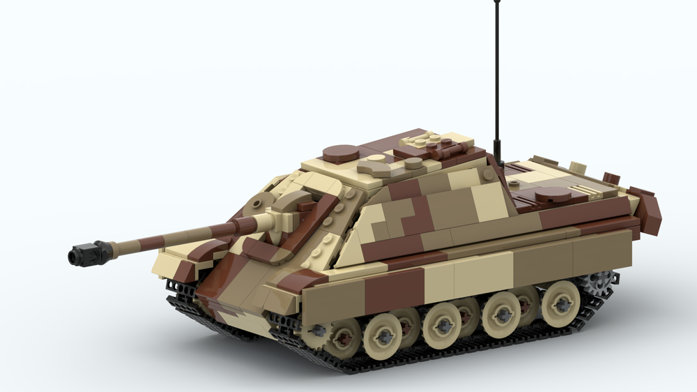 LEGO MOC Jagdpanther by Isubuilds | Rebrickable - Build with LEGO