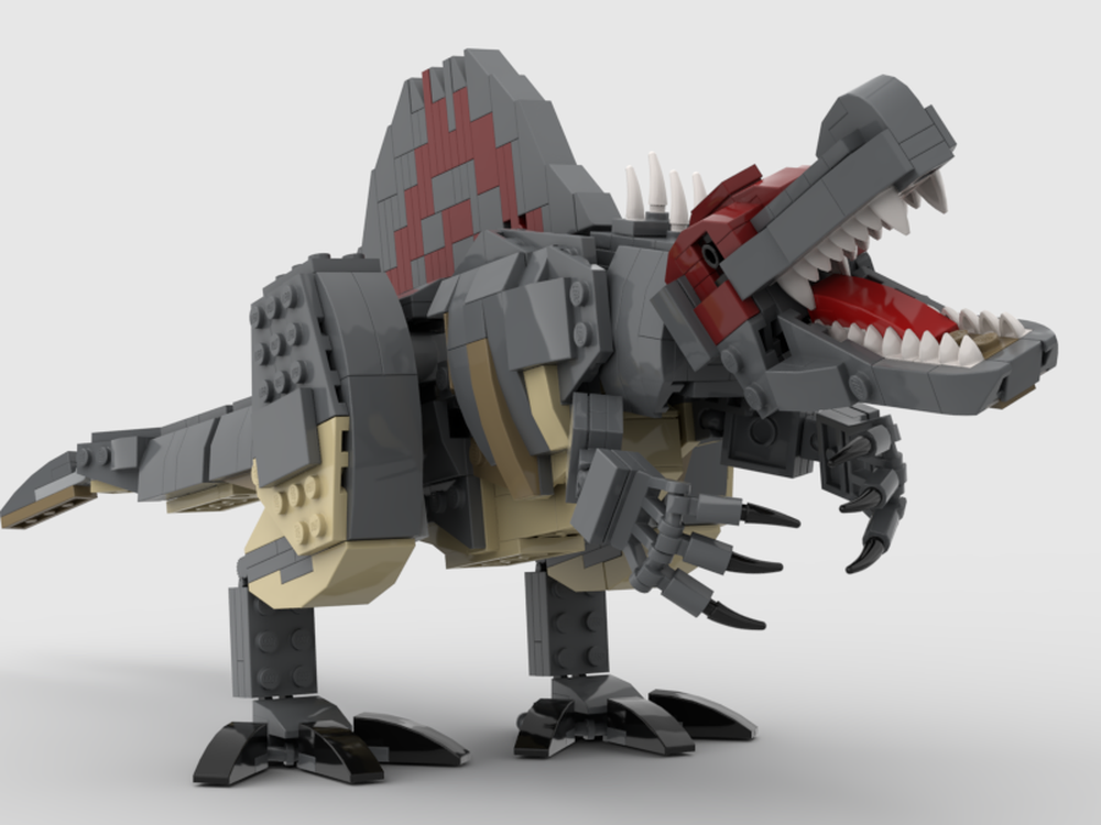 LEGO MOC Spinosaurus Minifigure Scale by Astro2022 | Rebrickable ...