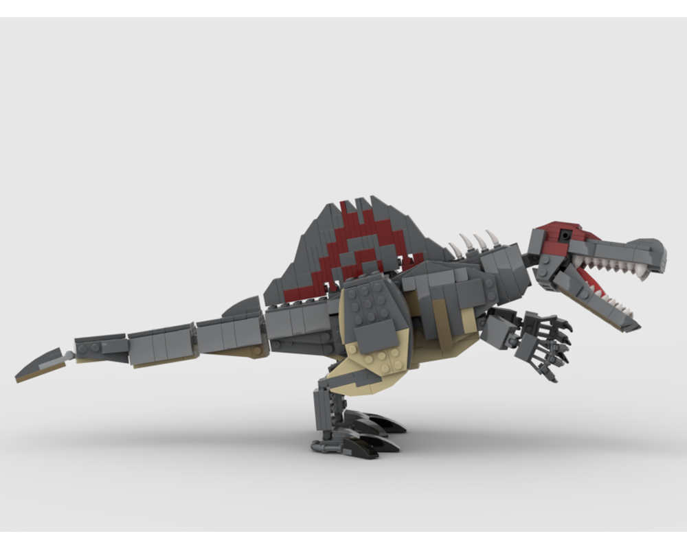 LEGO MOC Spinosaurus Minifigure Scale by Astro2022 | Rebrickable ...