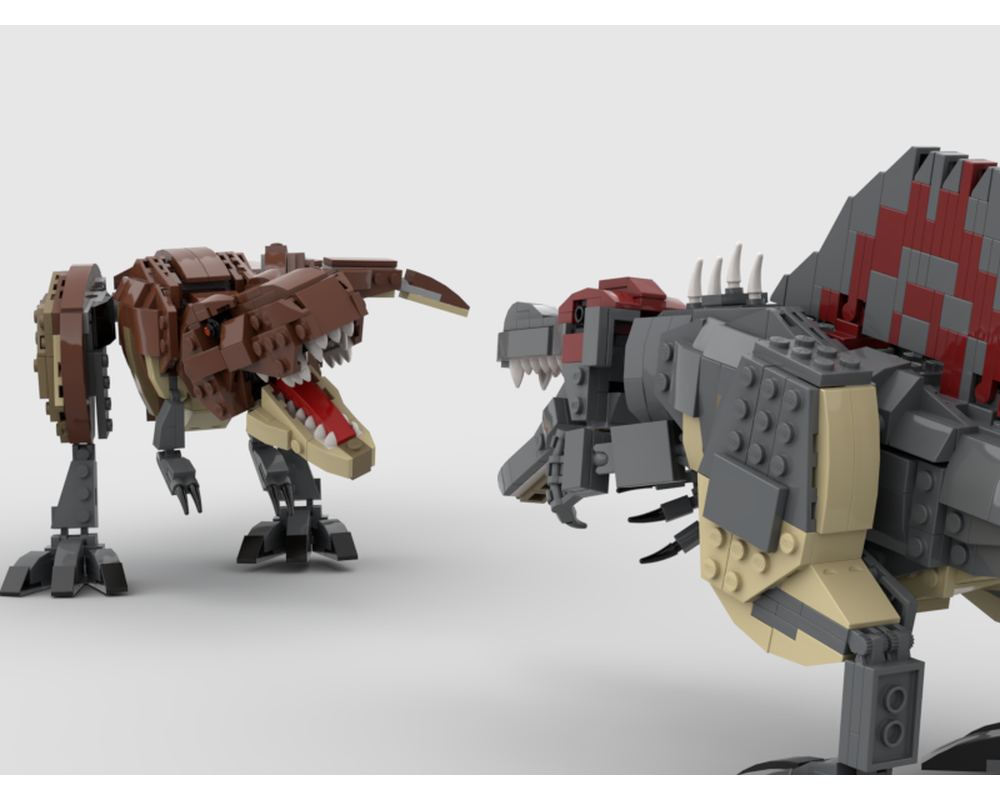 LEGO MOC Spinosaurus Minifigure Scale by Astro2022 | Rebrickable ...