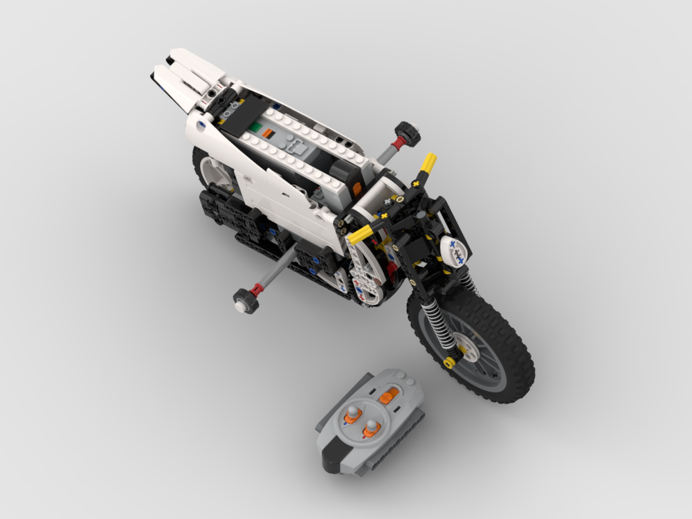Lego Moc Rc Motorcycle By Brickbiker Rebrickable Build With Lego