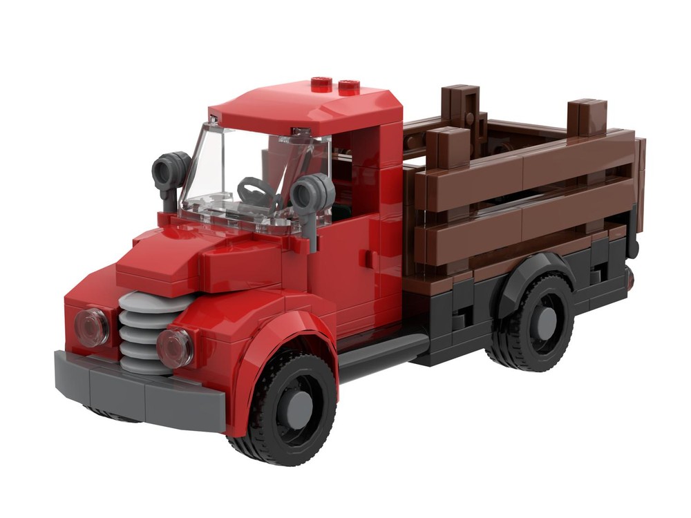 LEGO MOC 40586 modification Stake Bed Truck by Konstruktor ...