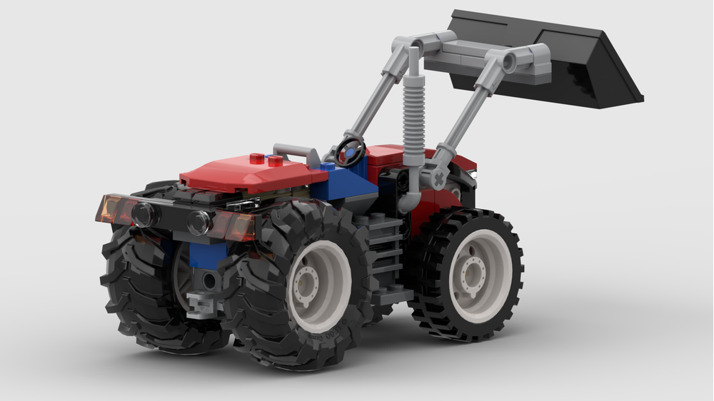 LEGO MOC City Tractor alternate build by GDm | Rebrickable - Build with ...