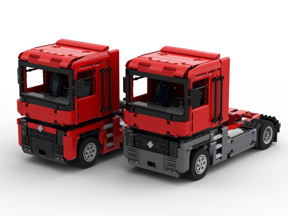 LEGO MOC Renault Magnum (1990 and 1997) by technicprojects ...