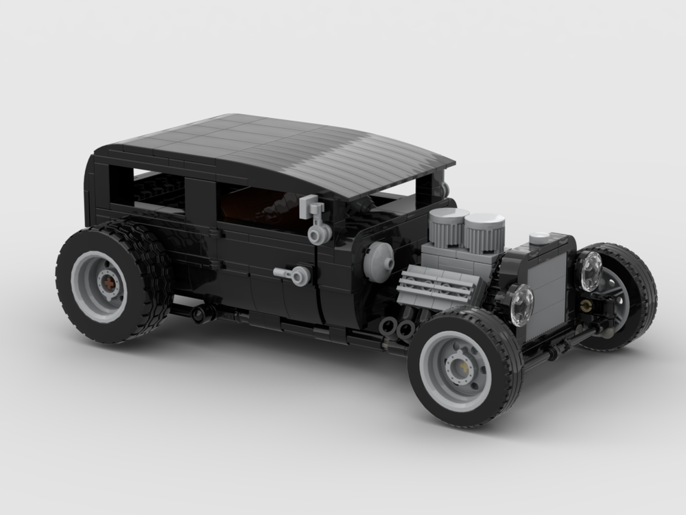 LEGO MOC Hot Rod by donchuk.lego | Rebrickable - Build with LEGO