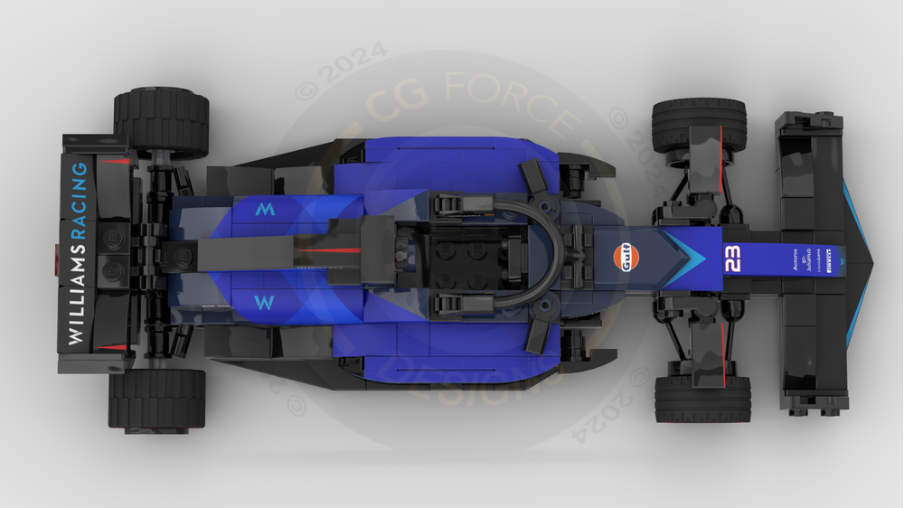 LEGO MOC F1 Williams FW-45 by CGForceDesigns | Rebrickable - Build with ...
