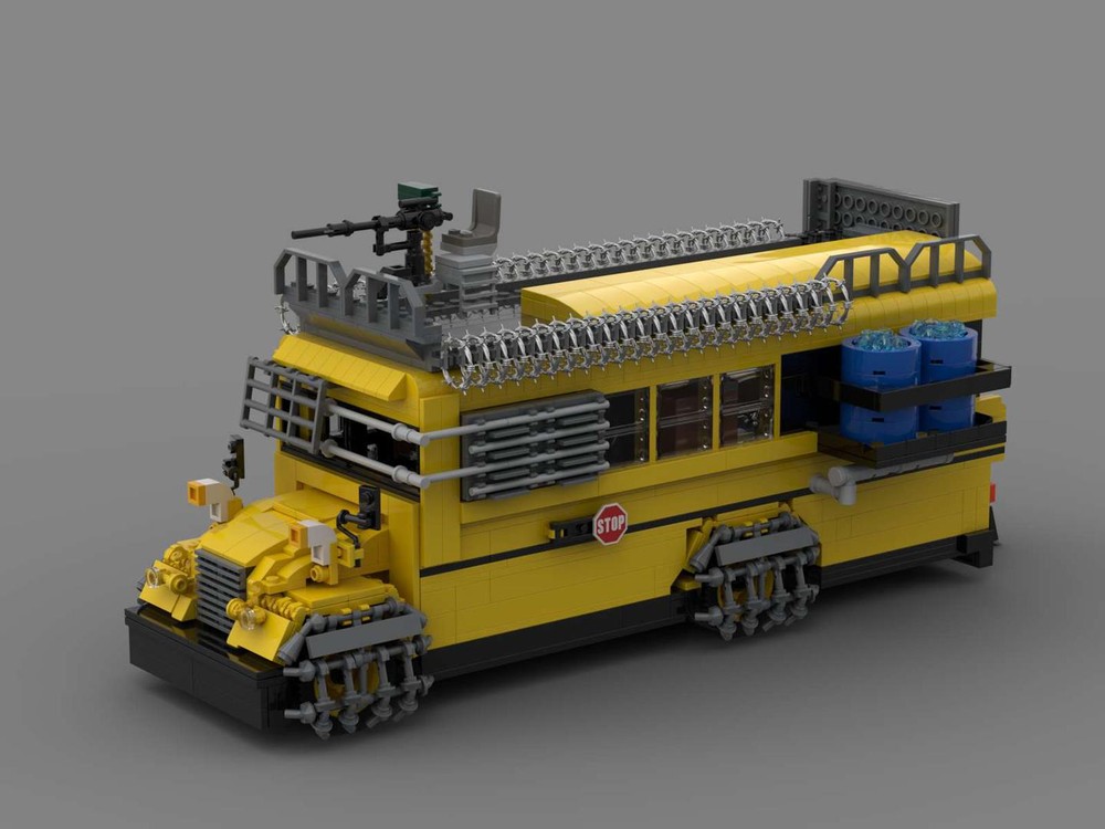 LEGO MOC Apocalypse School Bus by DdeongHwani | Rebrickable - Build ...