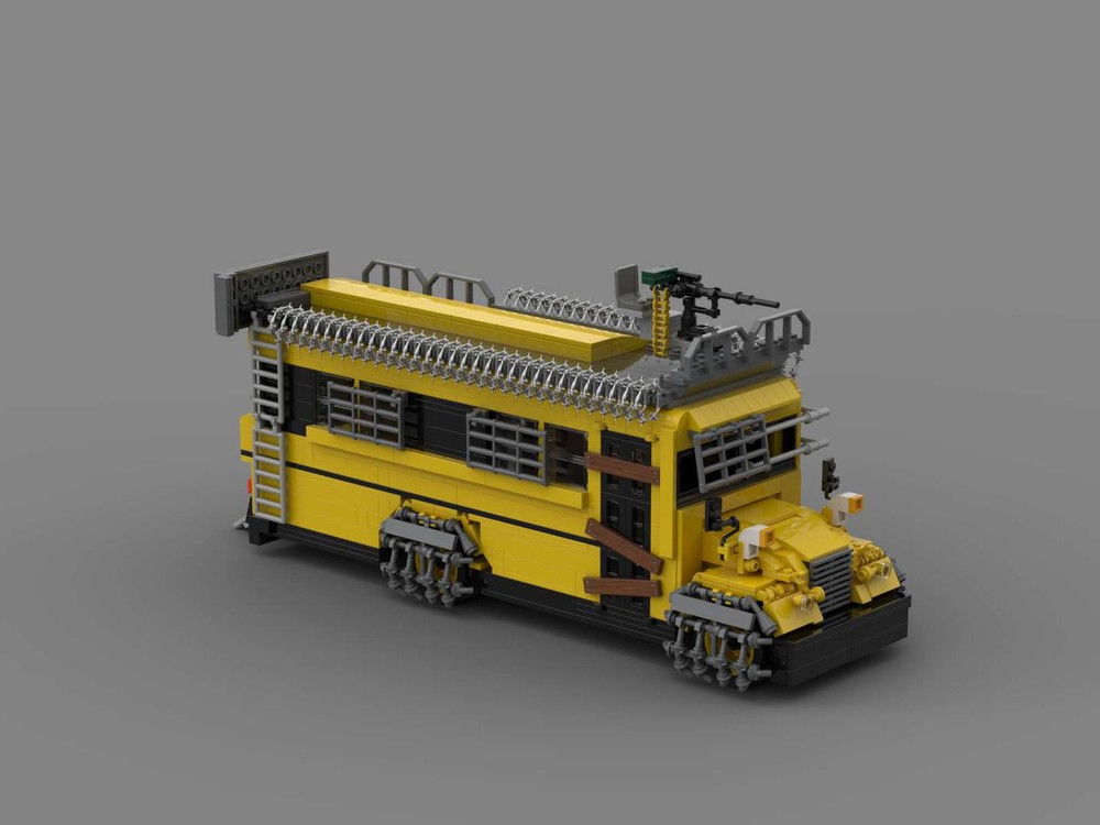 LEGO MOC Apocalypse School Bus by DdeongHwani | Rebrickable - Build ...
